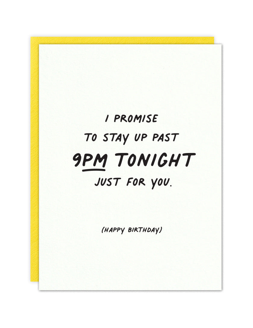 Stay up past 9pm – Heartprint Press